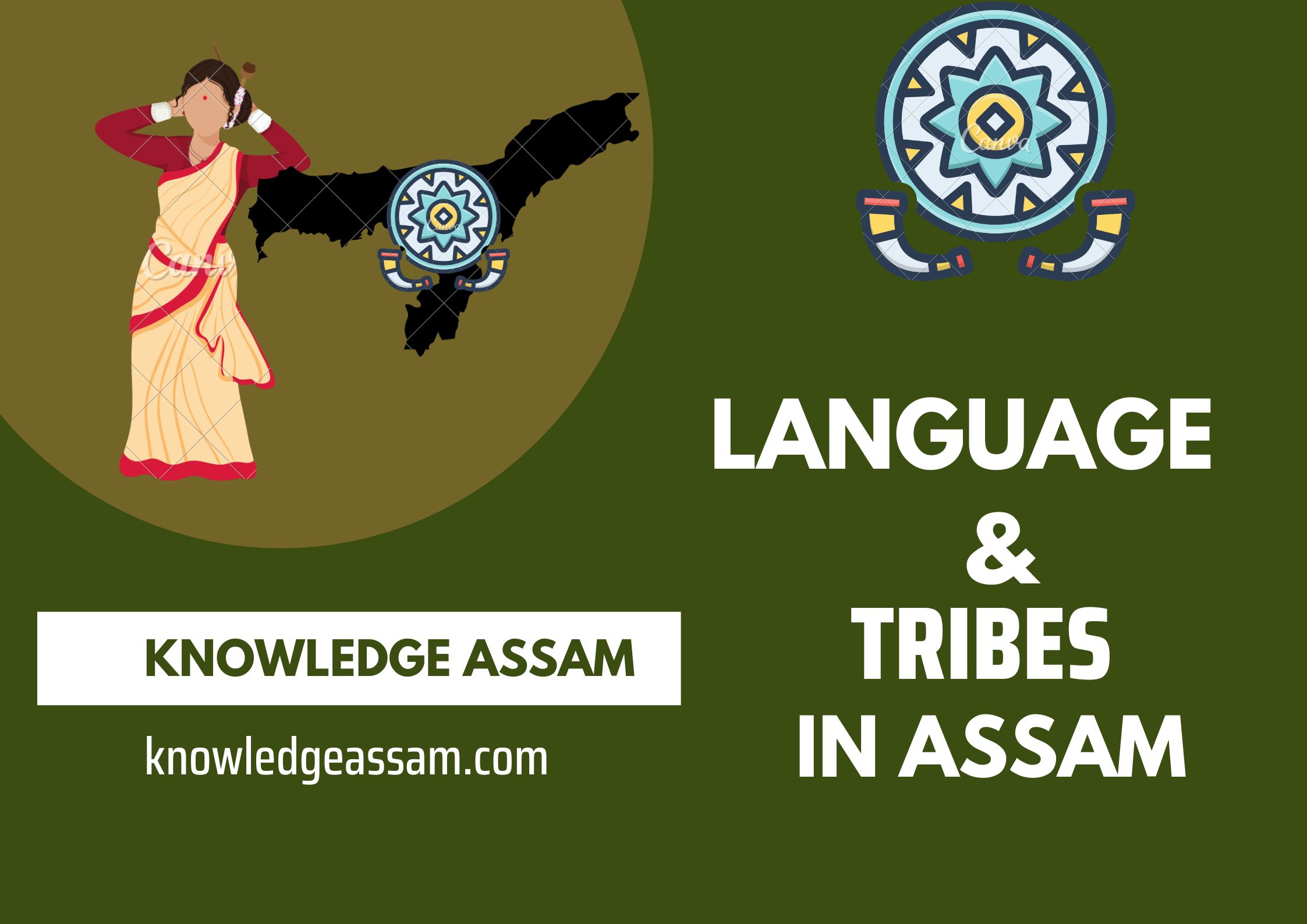 Language And Tribes In Assam